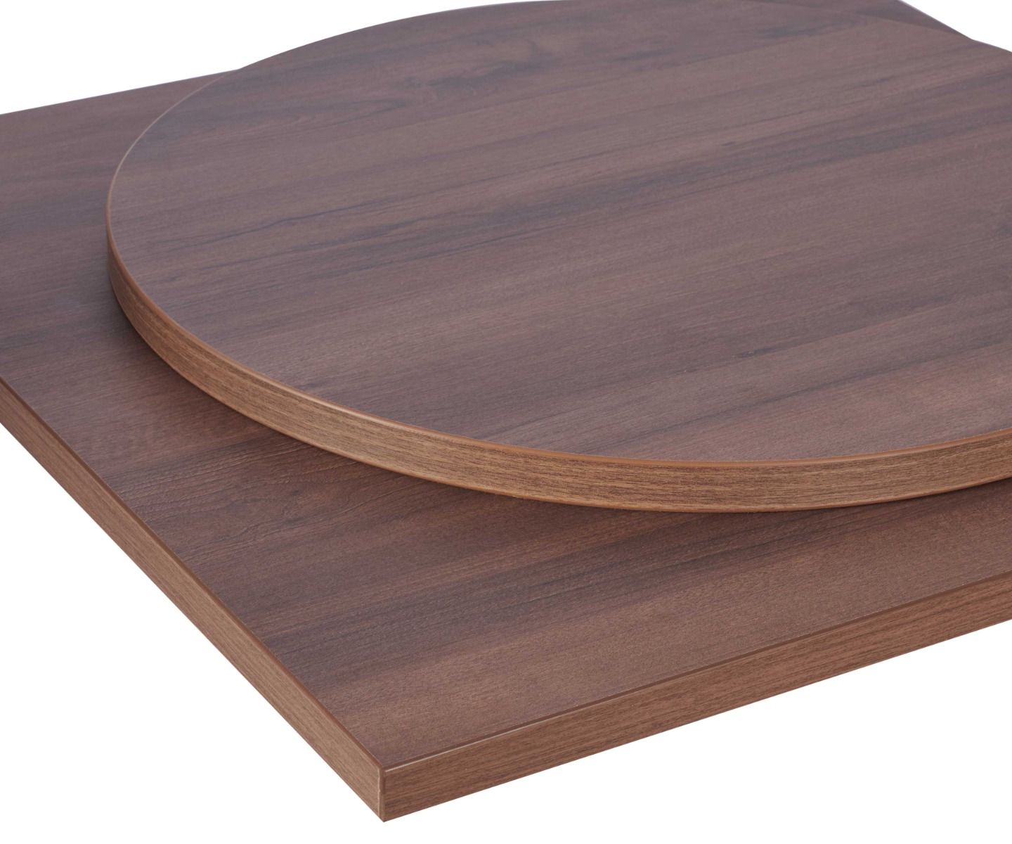 Walnut Laminate Restaurant Table Top - 25mm – StockFurniture.co.uk